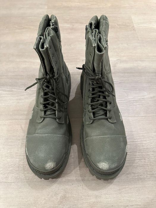 Balenciaga Balenciaga Distressed Combat Strike 20mm Boots | Grailed