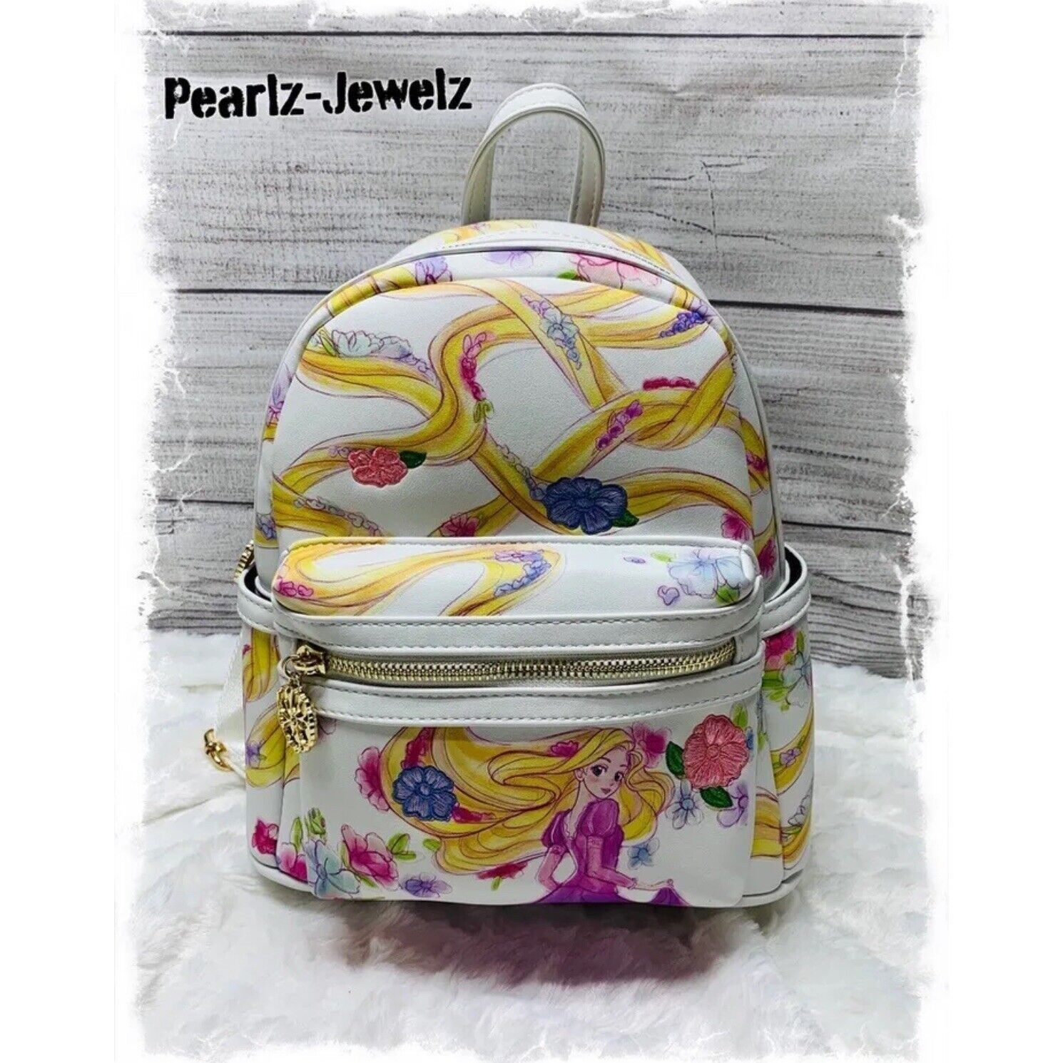 Disney Danielle Nicole Disney Tangled Rapunzel Flowing Hair Mini Ba ...