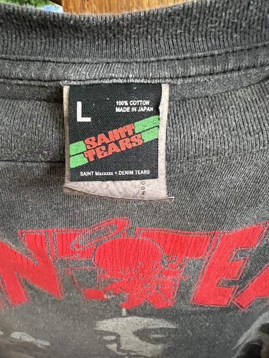 DENIM TEARS Saint Michael X Denim Tears Saint Tears Tee | Grailed