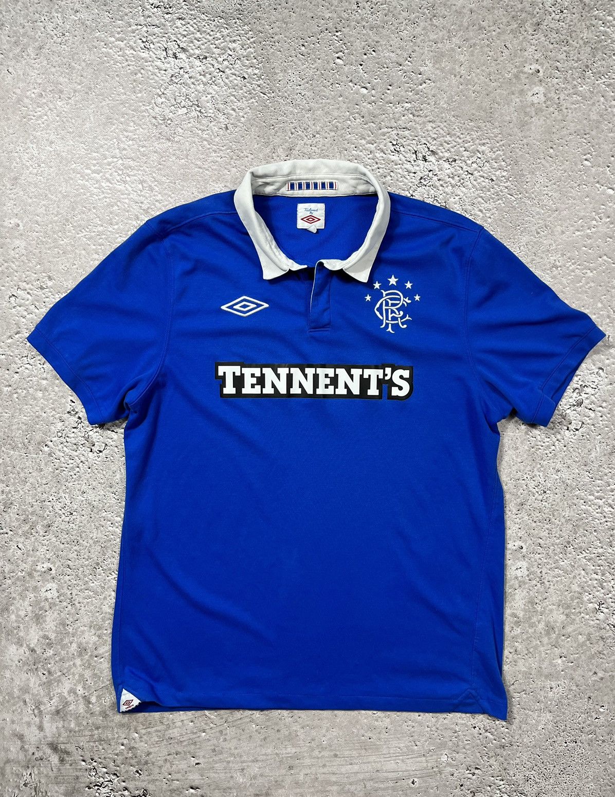 Umbro Umbro Rangers Glasgow 2010/2011 Home Kit Soccer Jersey | Grailed