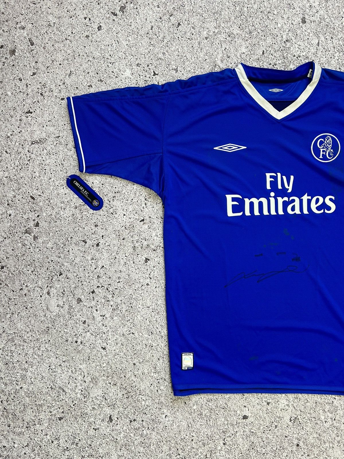 Vintage Vintage 2004 2005 Chelsea Autograph John Terry Soccer Jersey ...
