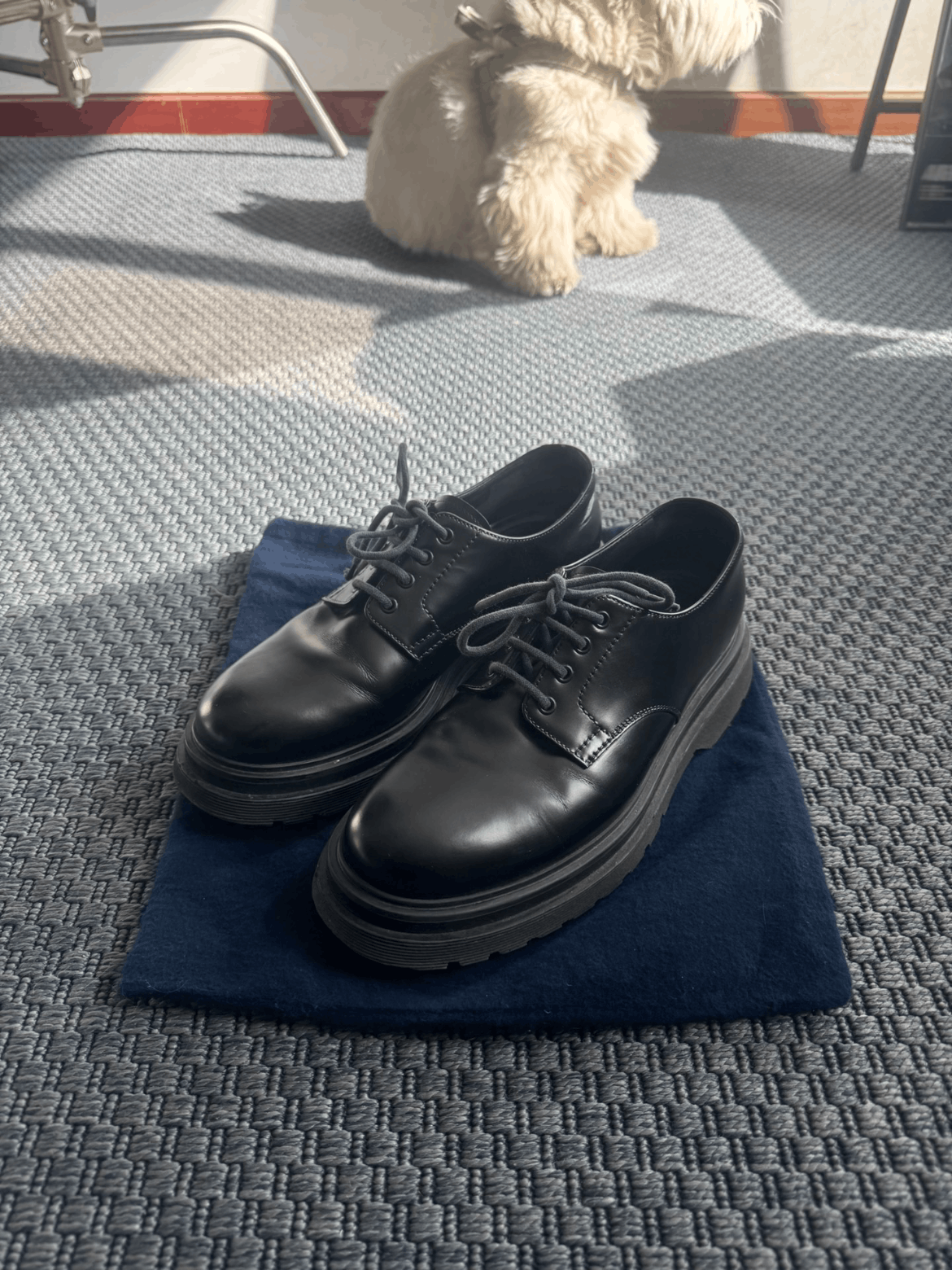 Prada Sz 41 Prada Double Layer Combat Derby | Grailed