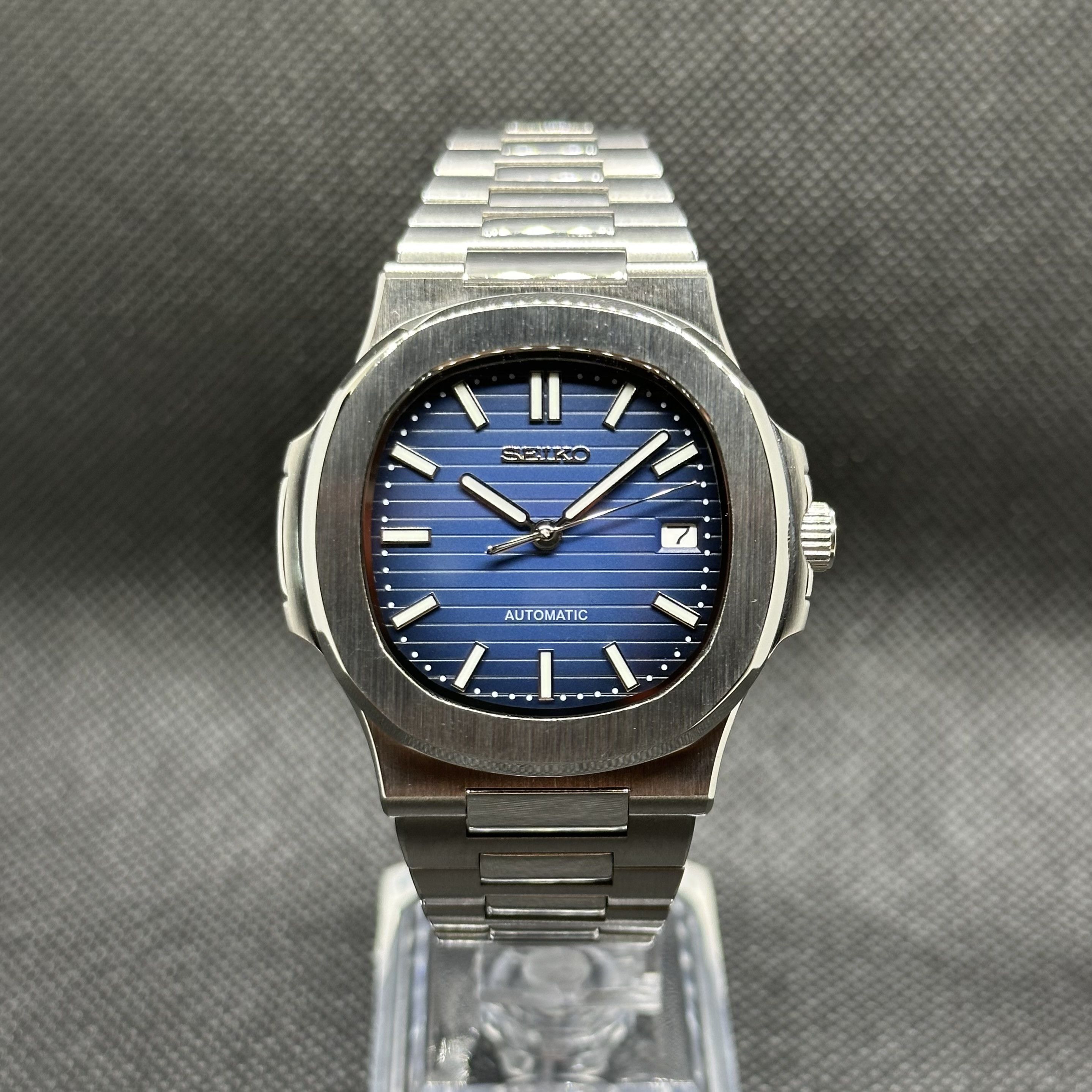 Japanese Brand × Seiko Seiko Mod "Seikonaut" Nautilus Watch | Grailed