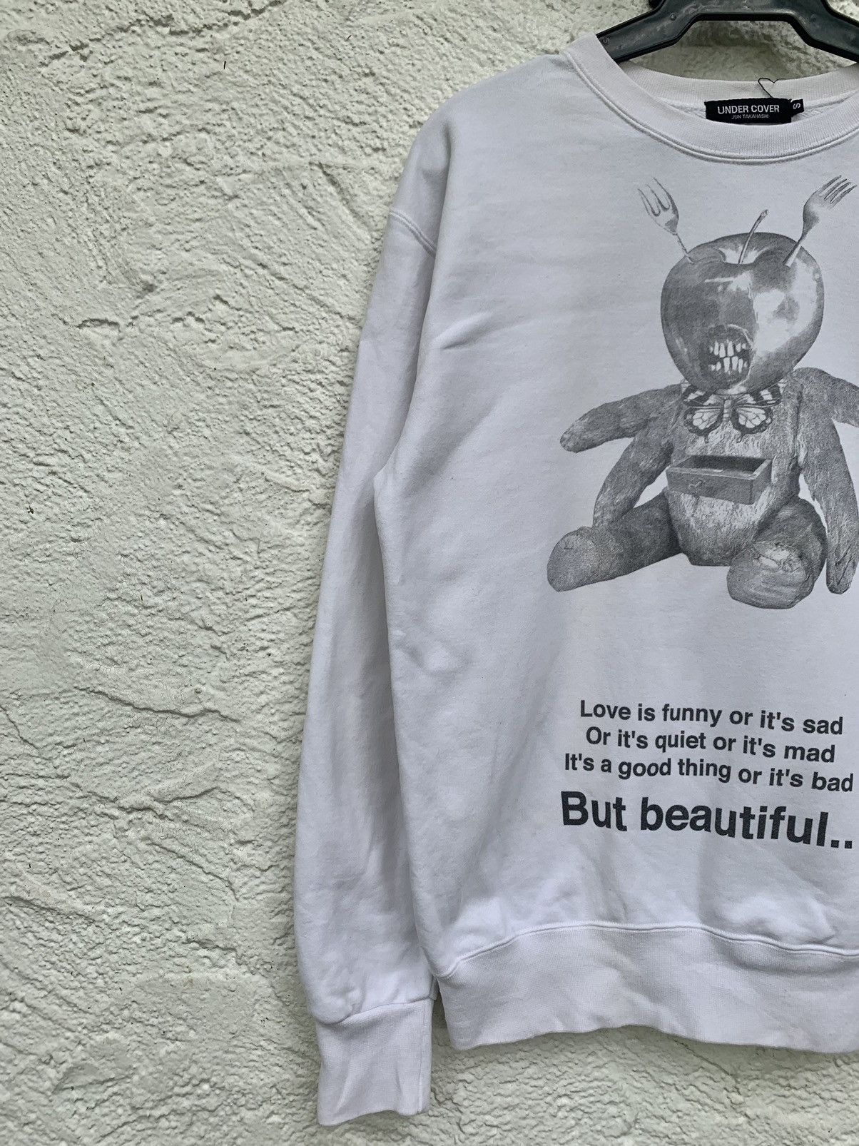 Undercover But Beautiful Love Poem Sweater | Grailed