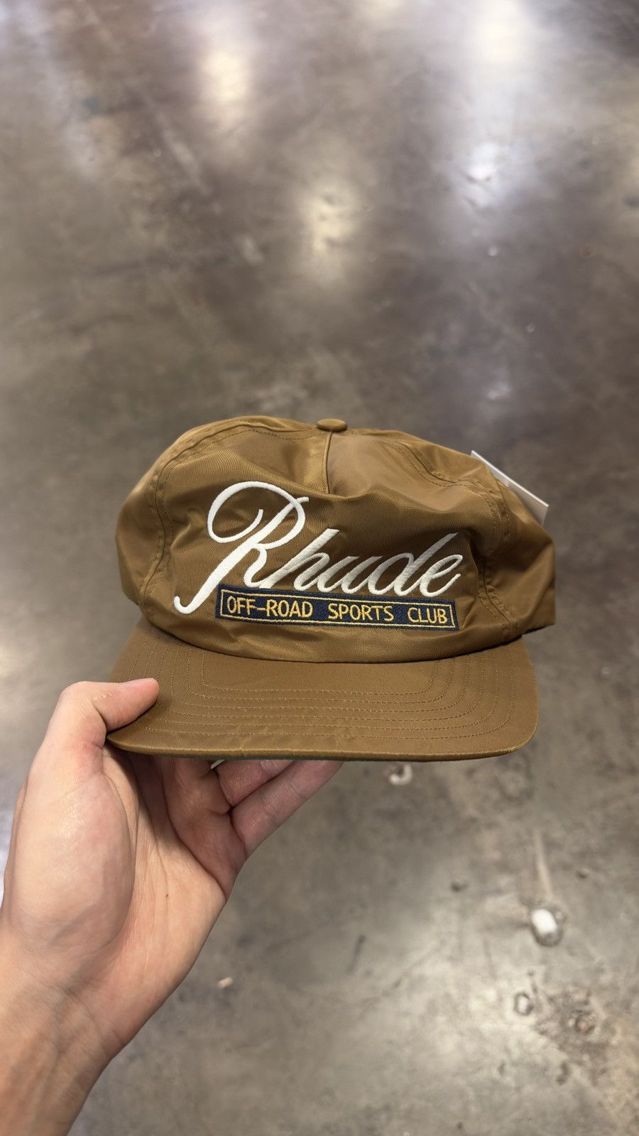 Rhude Nylon Off Road Series Snap Back Hats