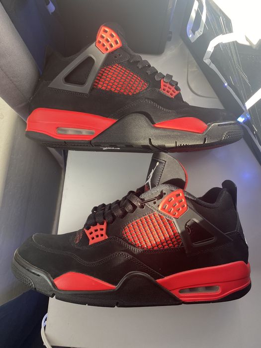 Nike Jordan 4 Retro Red Thunders | Grailed