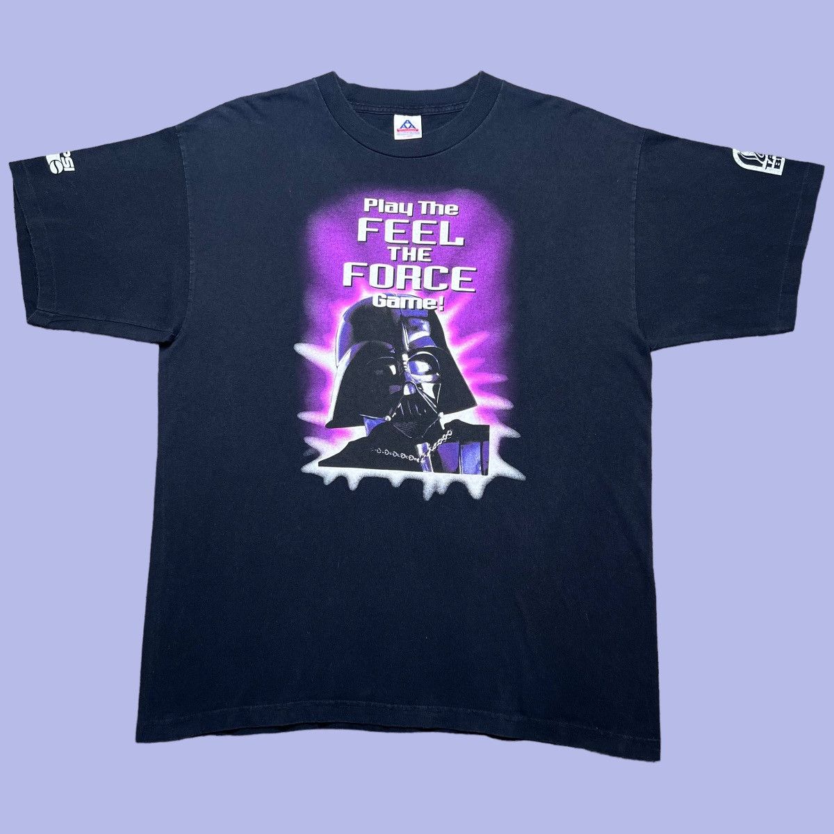 Vintage Vtg Star Wars Darth Vader Feel The Force Taco Bell Pepsi Tee ...