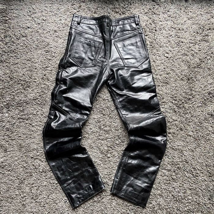 Rick Owens Opium leather pants | Grailed