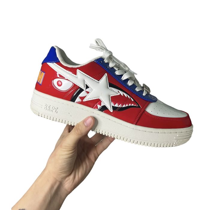 Bape Shark Bapesta Low M2 20th Anniversary | Grailed