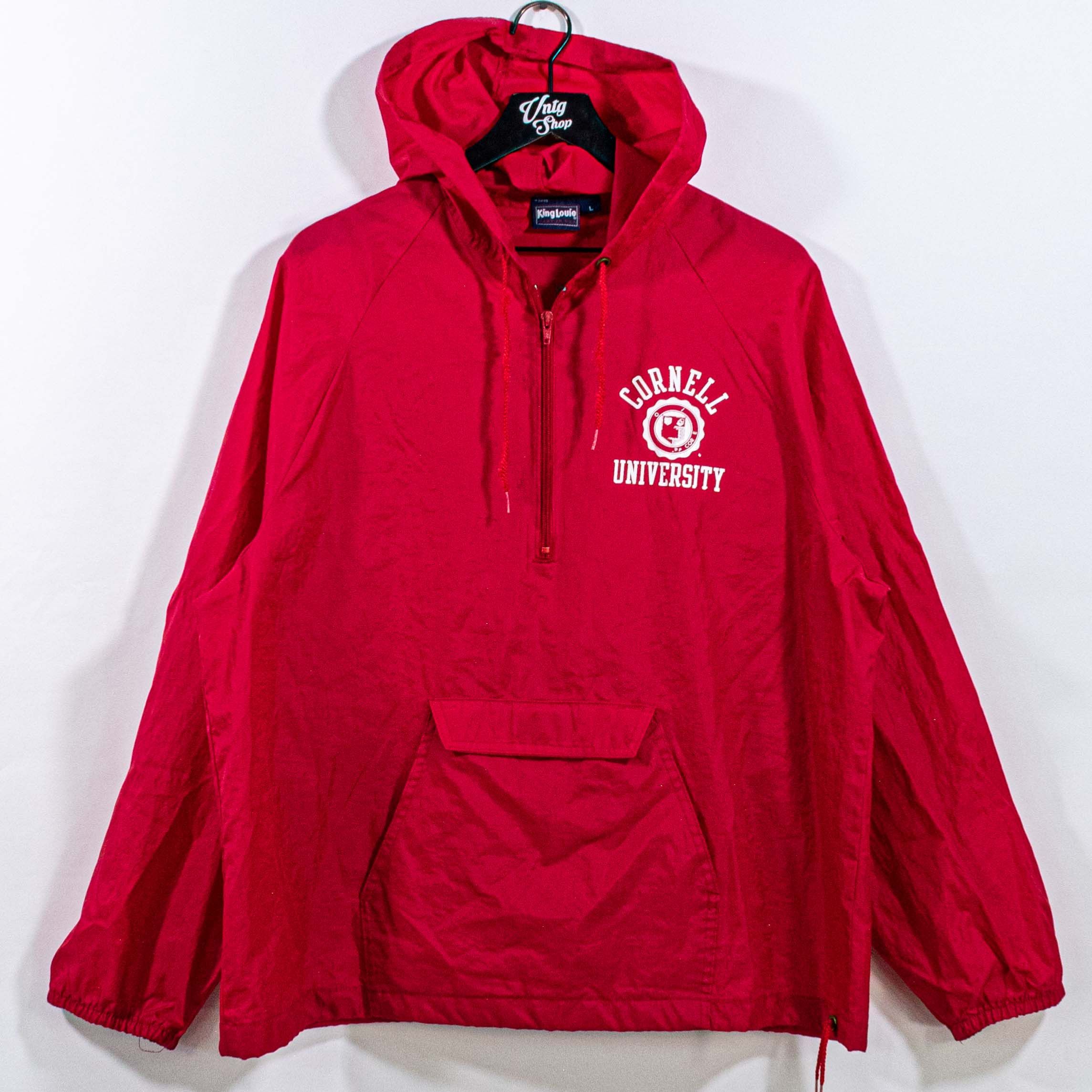 American College × Made In Usa × Vintage Cornell University Windbreaker ...