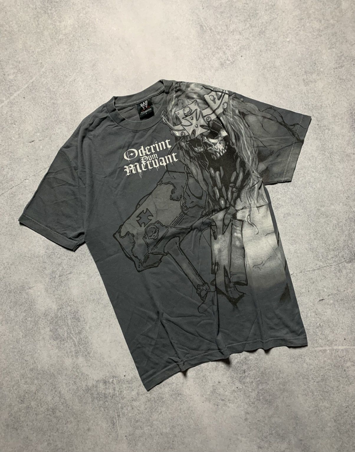 Vintage Vintage Triple H Y2K WWE Oderint Dum Muteant T Shirt | Grailed