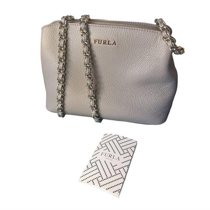 Furla Furla Leather Chain Shoulder Bag | Grailed