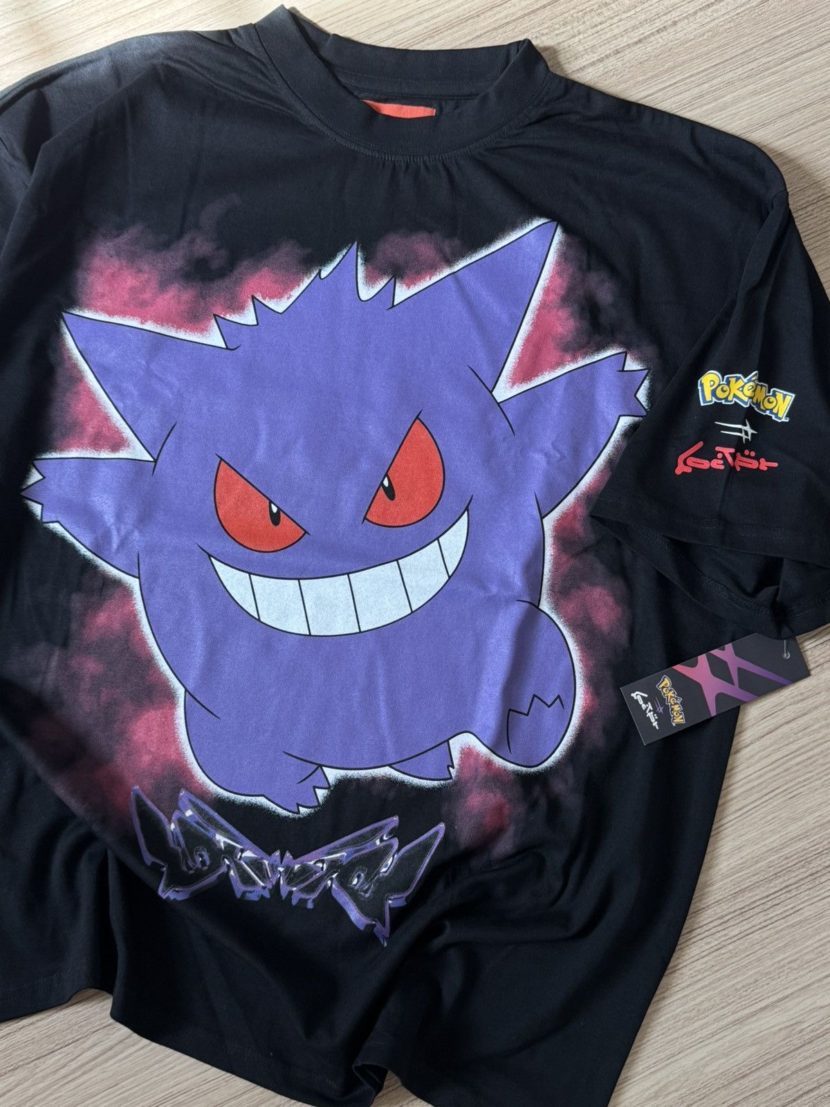 Anima × Pokemon × Vintage Pokemon - Gangar Mega print t shirt x Loiter ...
