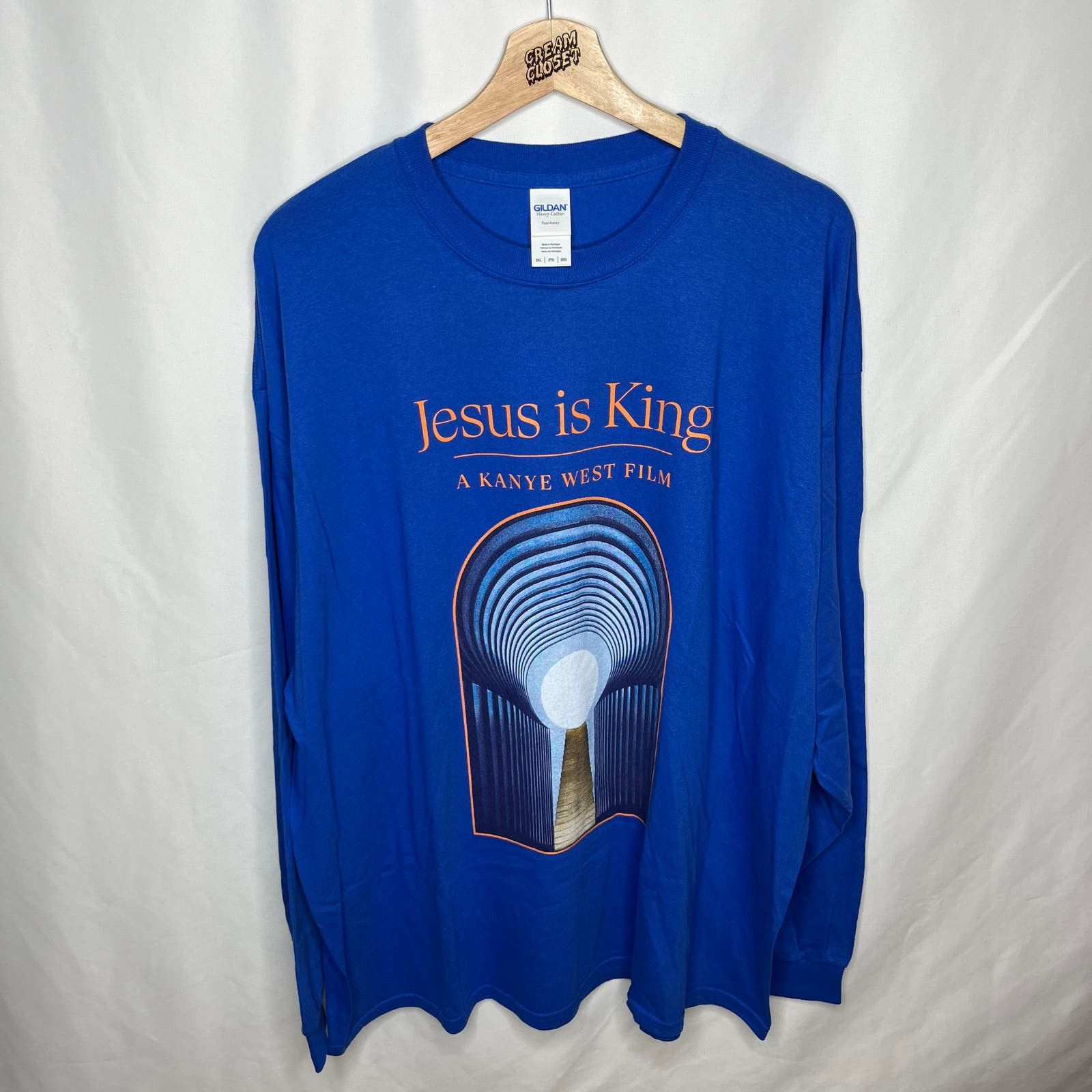 Kanye West James Turrell Jesus is King IMAX Movie Merch Longsleeve Tee ...