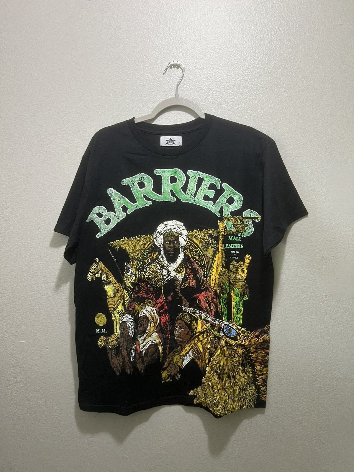 Barriers Barriers mansa musa tee | Grailed