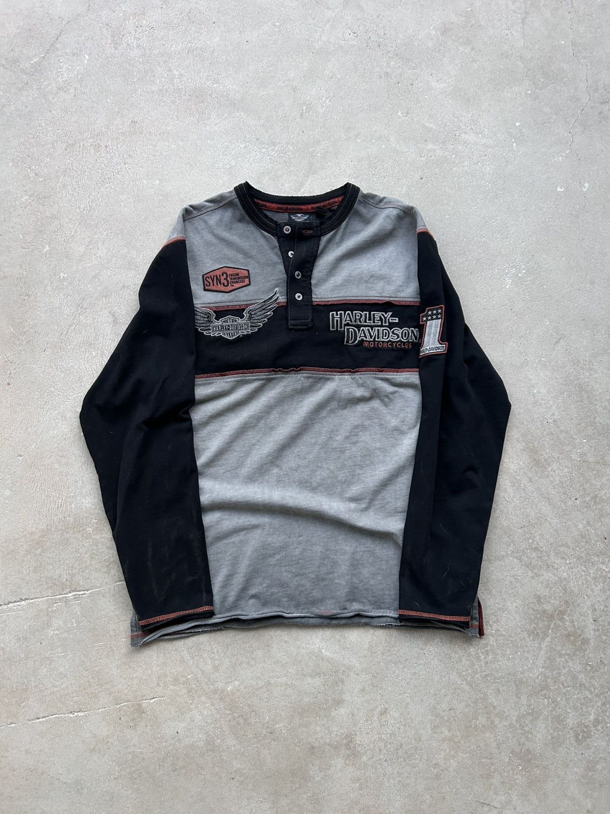 Harley Davidson × Vintage Harley Davidson Motorcycles Embroidered ...