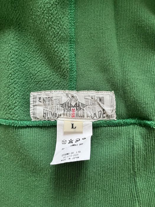 Human Made Green Human Made hoodie | Grailed