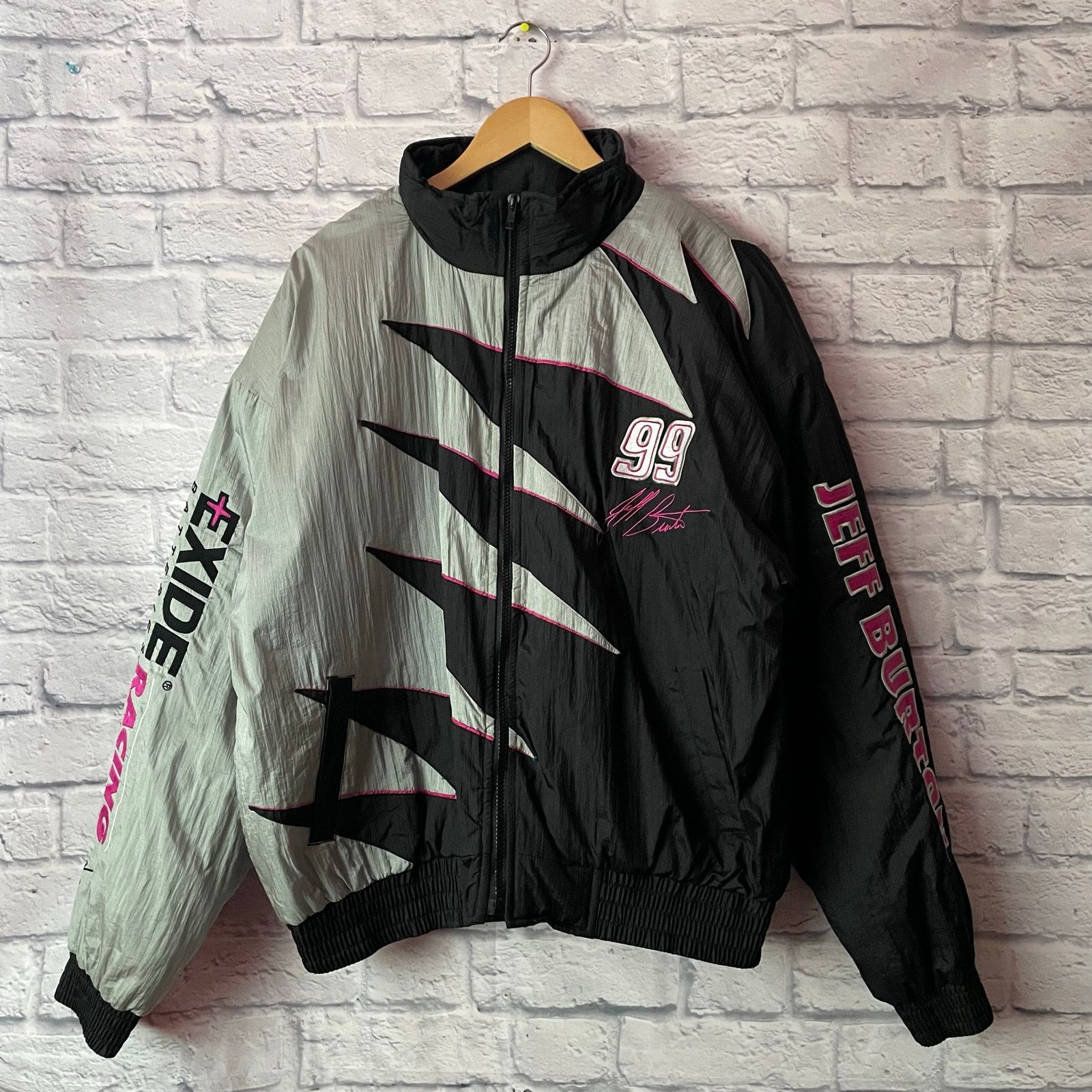 NASCAR 90's Nascar Racing Jacket Sharktooth Graphic | Grailed