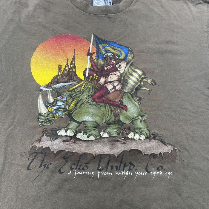 Vintage Vintage 90s Echo Unlimited Original Ecko Rhino Women Tattoo ...