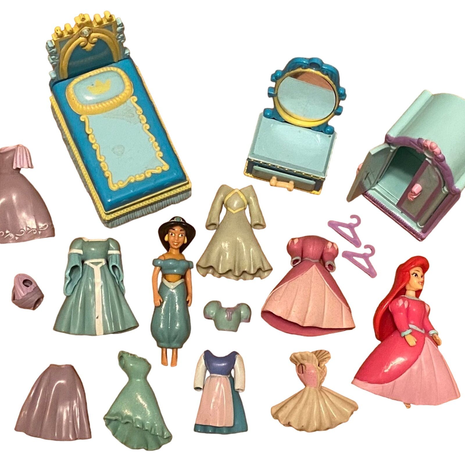 Disney Disney Store Exclusive Jasmine & Ariel Mini Princess Playset ...