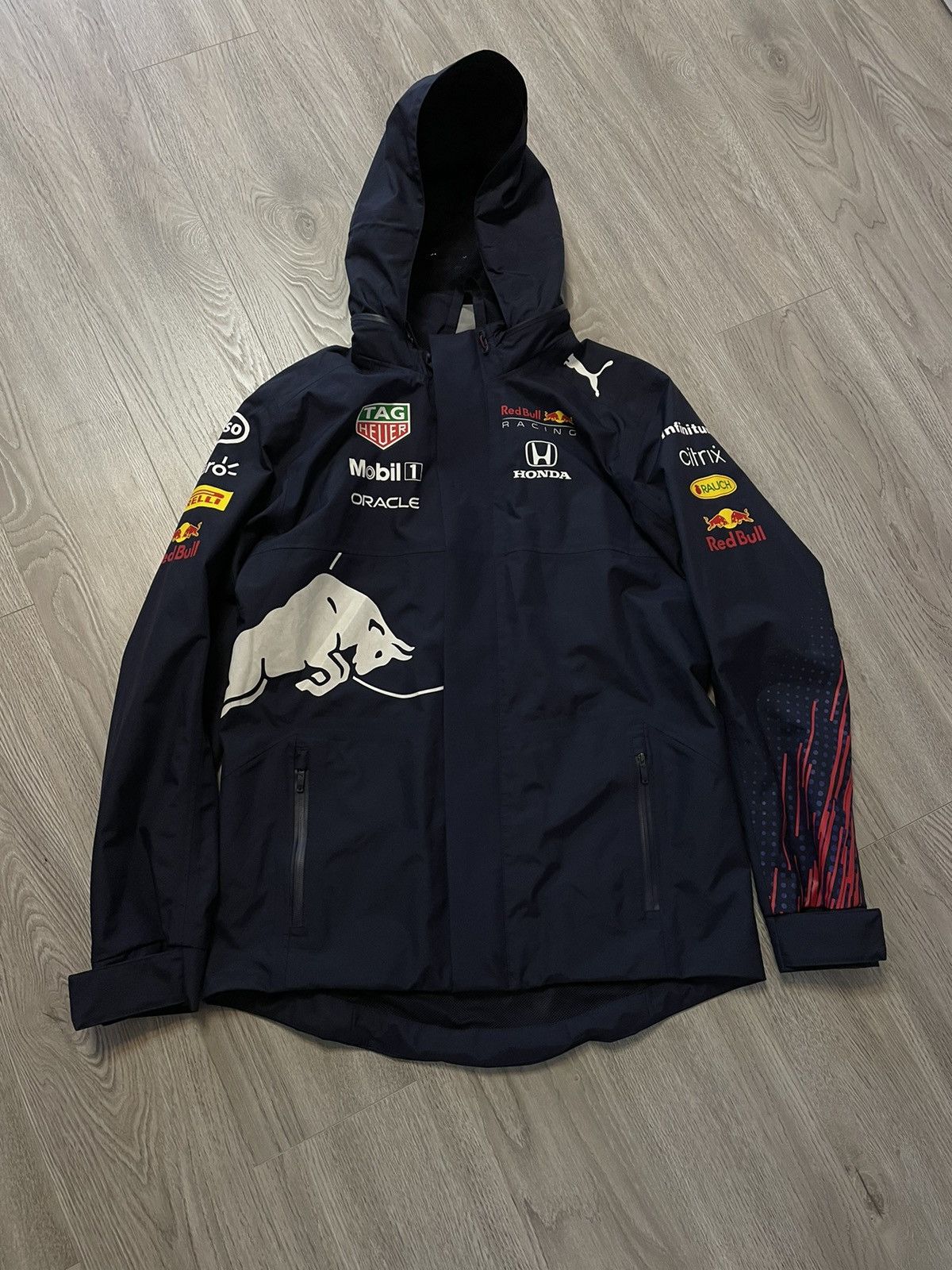 Puma Red Bull Puma F1 Rain Jacket | Grailed