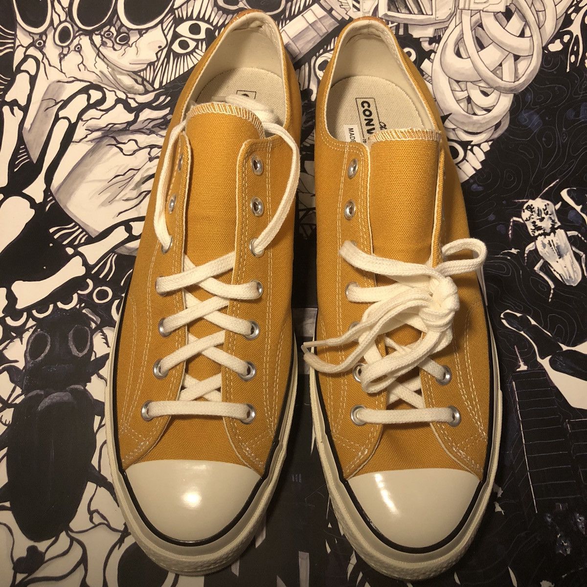 Converse Chuck 70 OX Canvas - Sunflower Yellow | Grailed