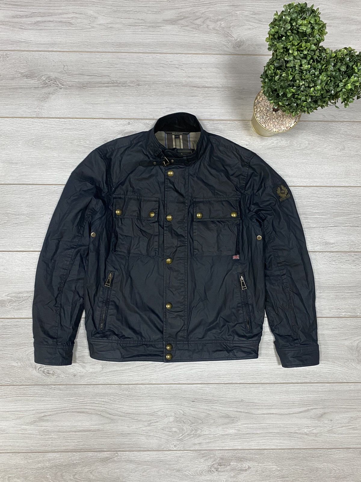 Belstaff Belstaff race master vintage waxed jacket 1981 | Grailed