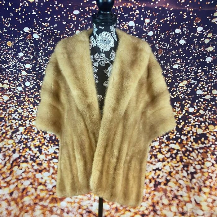 Vintage 1950’s Vintage Mink Fur Wrap by Herzberg & Keystone | Grailed
