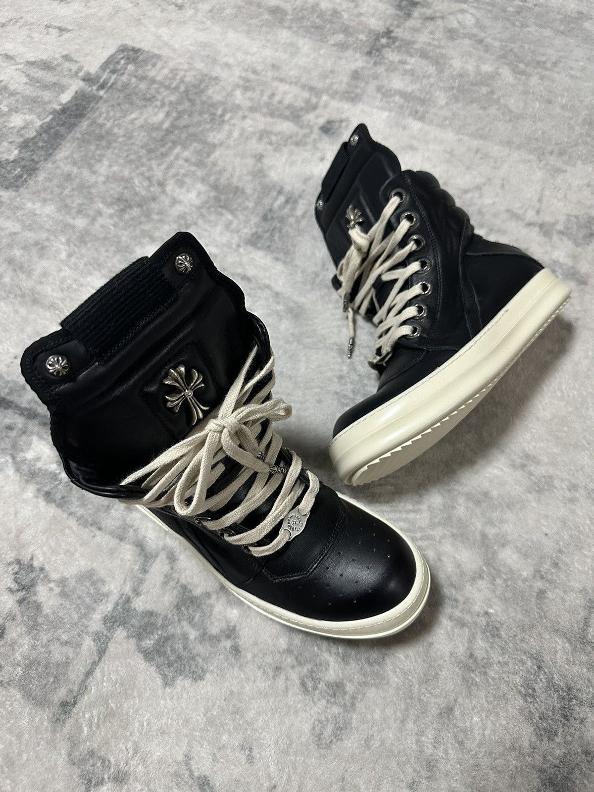 Chrome Hearts × Rick Owens Chrome Hearts x Rick Owens Geobasket ...