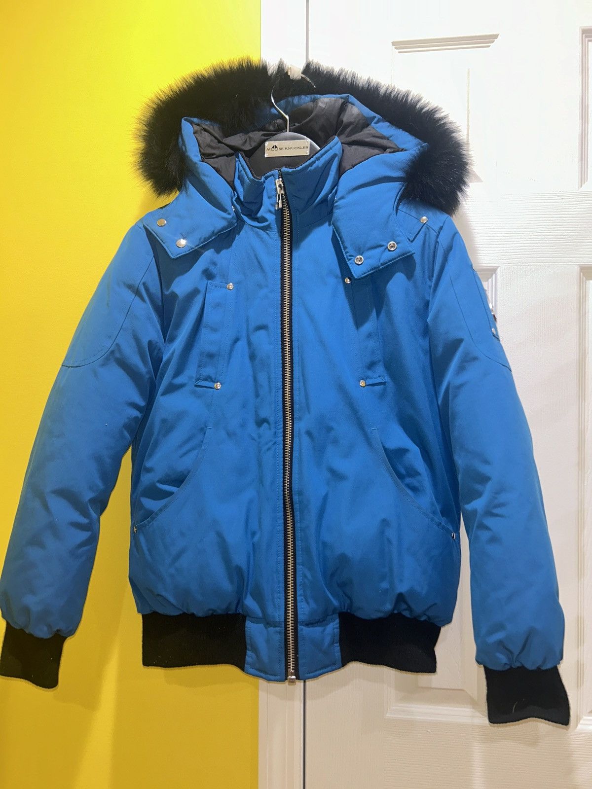 Moose Knuckles Blue Moose Knuckles Puffer Winter Coat | Grailed