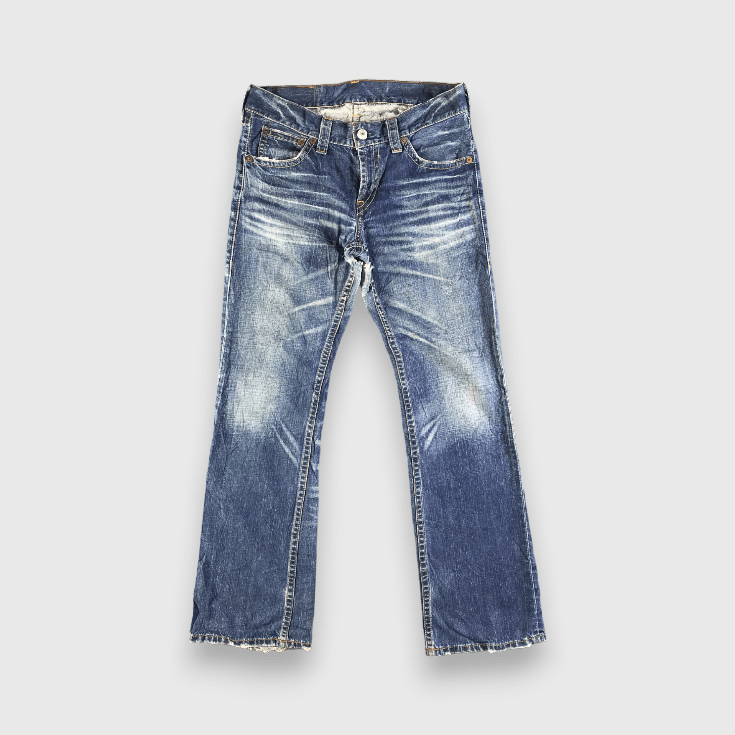 Levi's × Vintage Vintage Blue Wash Levis 507 Flare Jeans-J4595 | Grailed