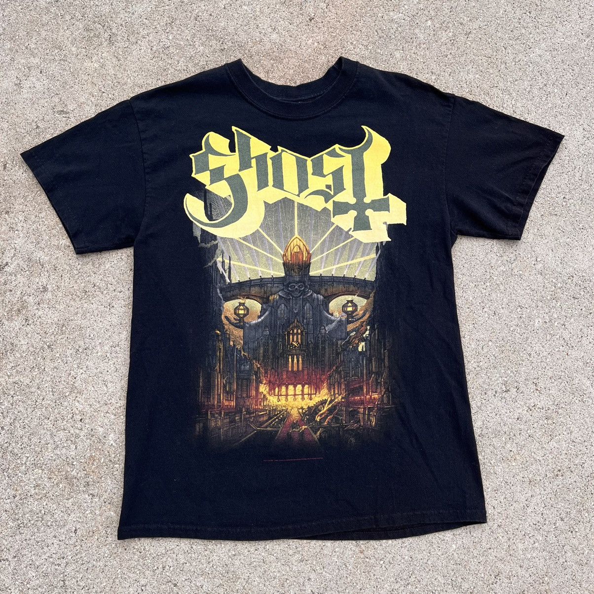 Archival Clothing Vintage Y2K Ghost Metal Band Skater Grunge Emo Goth ...