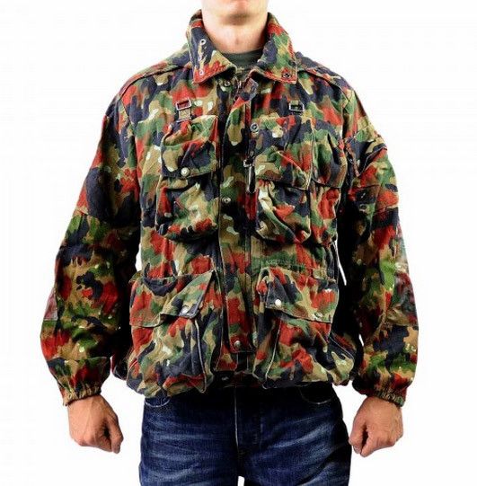 Military Vintage Swiss Army TAZ 70 Alpenflage Combat Jacket | Grailed