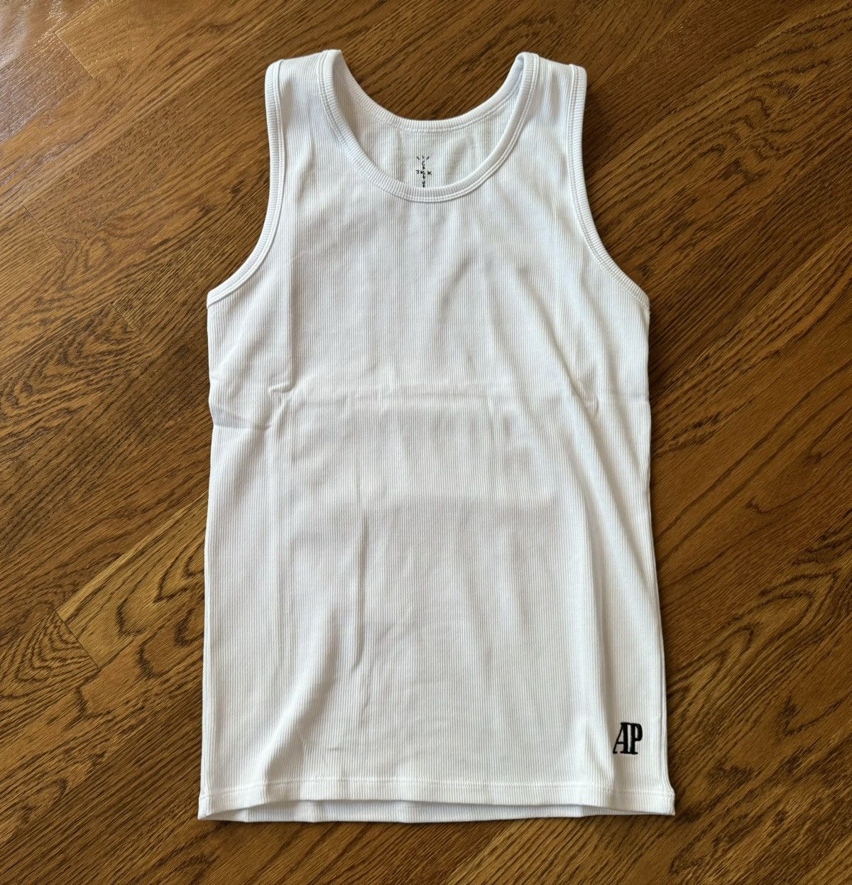 Travis Scott XL Travis Scott Audemars Piguet White Tank Top AP CJ Logo ...