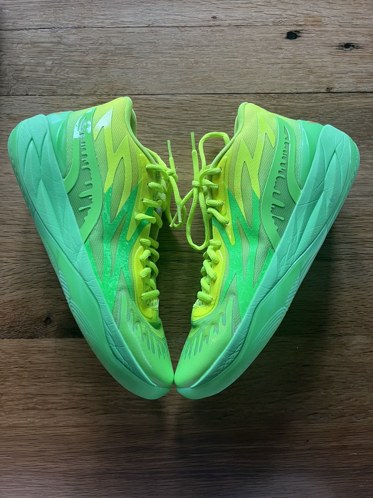 Puma NEED GONE Puma MB.02 “Nickelodeon Slime” MB2 Lamelo Ball | Grailed