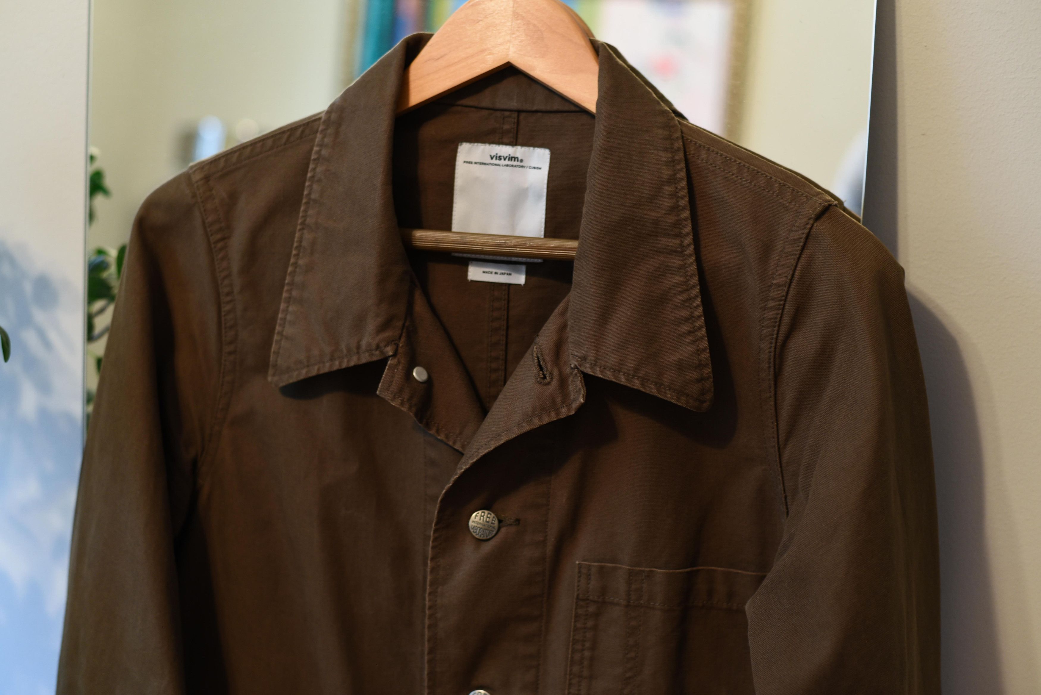 Visvim Visvim Benny Coverall Chore Jacket Olive Green Size 1 Small | Grailed