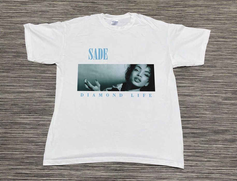 Band Tees Sade Diamond Life Tour Band New T-Shirt Vtg Style | Grailed