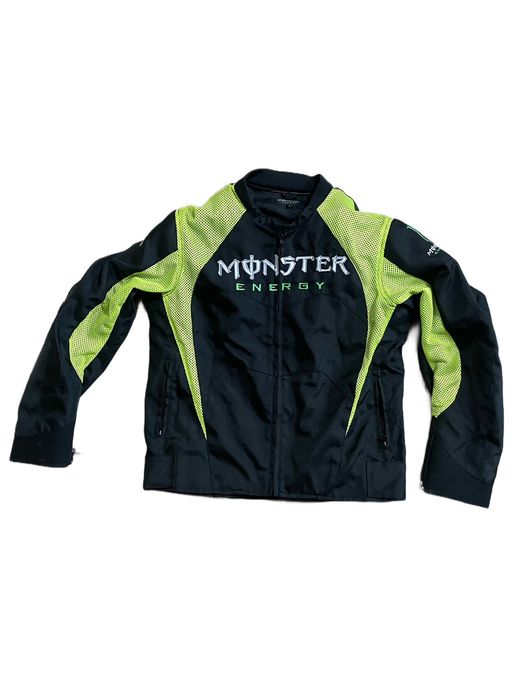 Vintage MONSTER ENERGY BIKER JACKET | Grailed