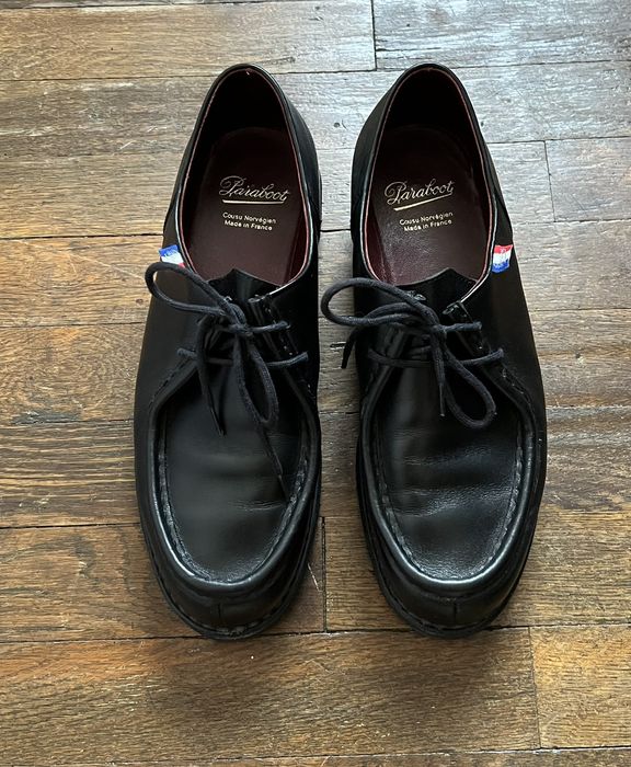 Paraboot Paraboot Michael Leather Derby Black | Grailed