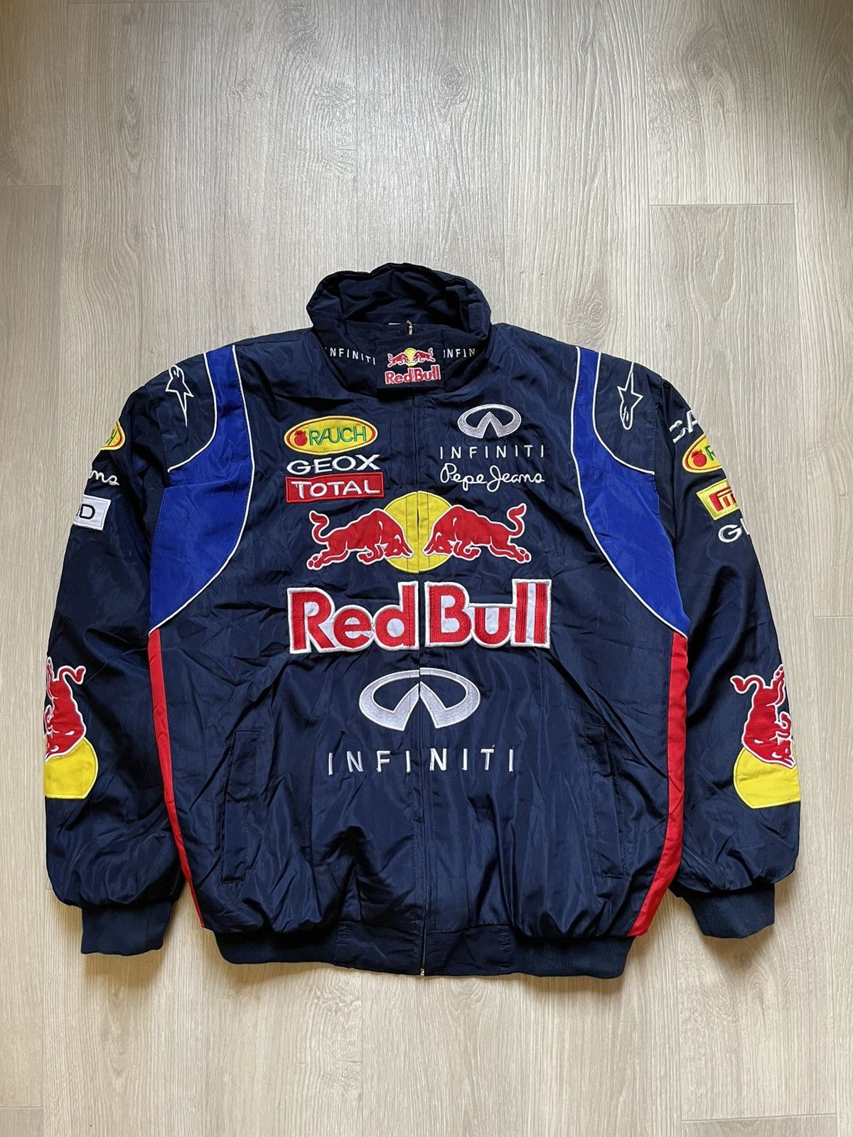 Red Bull × Streetwear × Vintage Red Bull Vintage Racing Jacket | Grailed