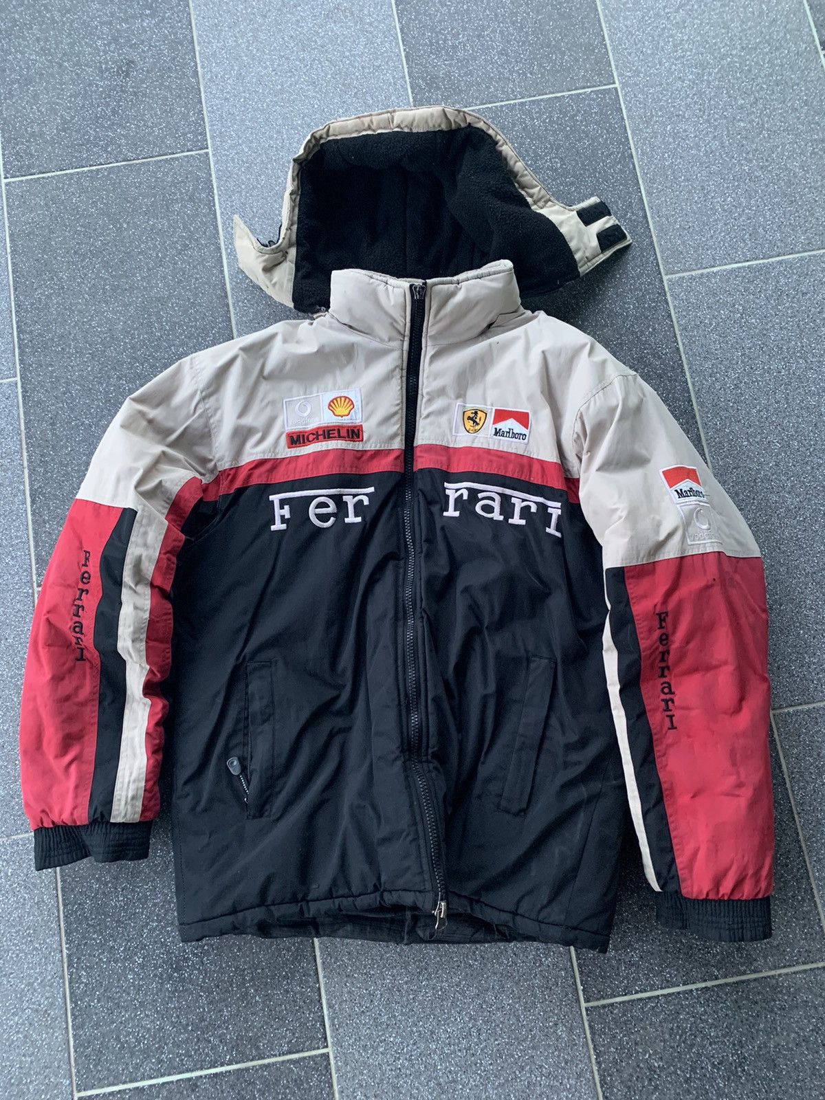 Ferrari × Marlboro × Vintage Vintage Racing Jacket Ferrari Marlboro ...
