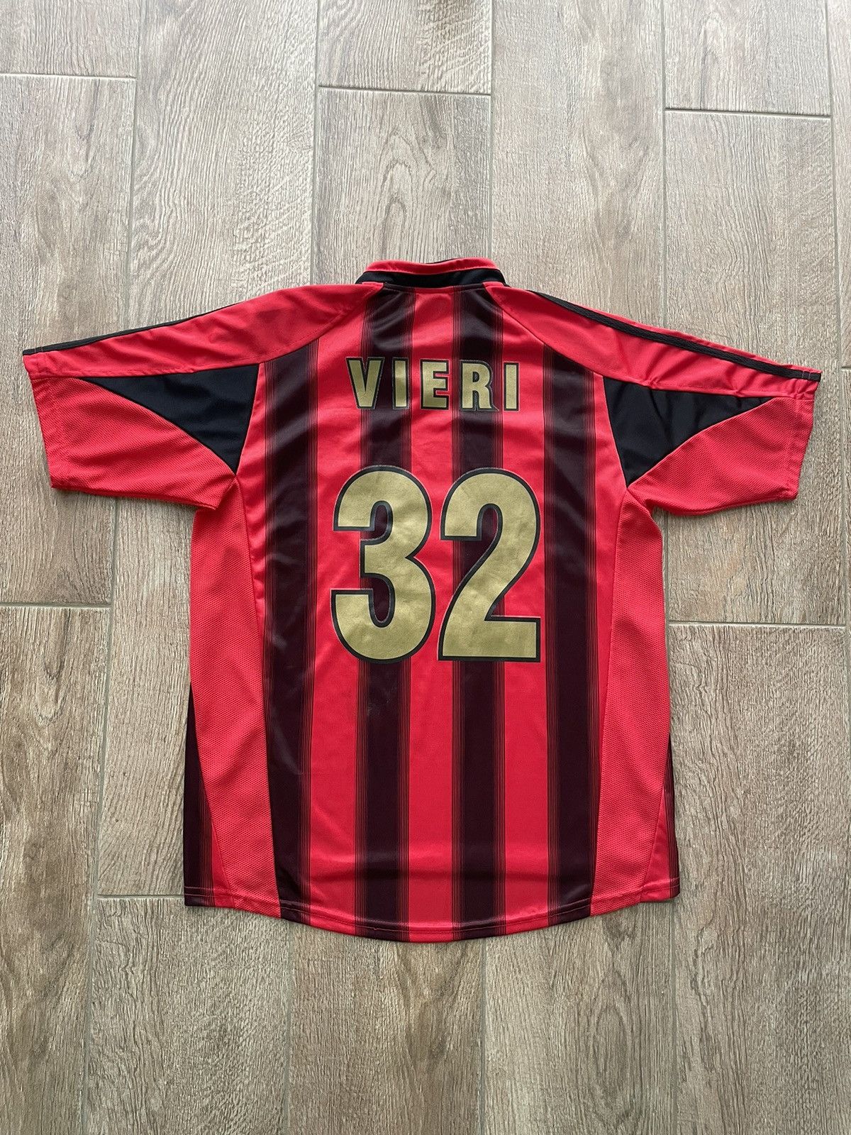 Vintage Vintage FC Milan Christian Vieri Soccer Football Jersey | Grailed