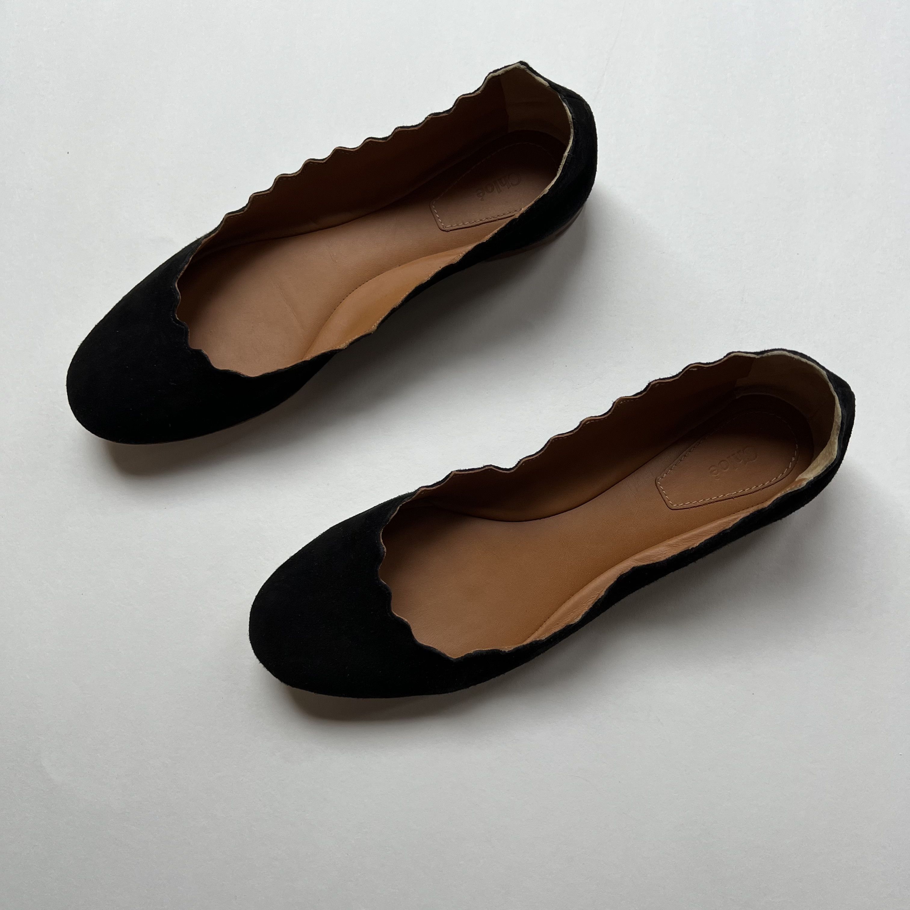 Chloe Chloe Scalloped Ballet Flat | Grailed