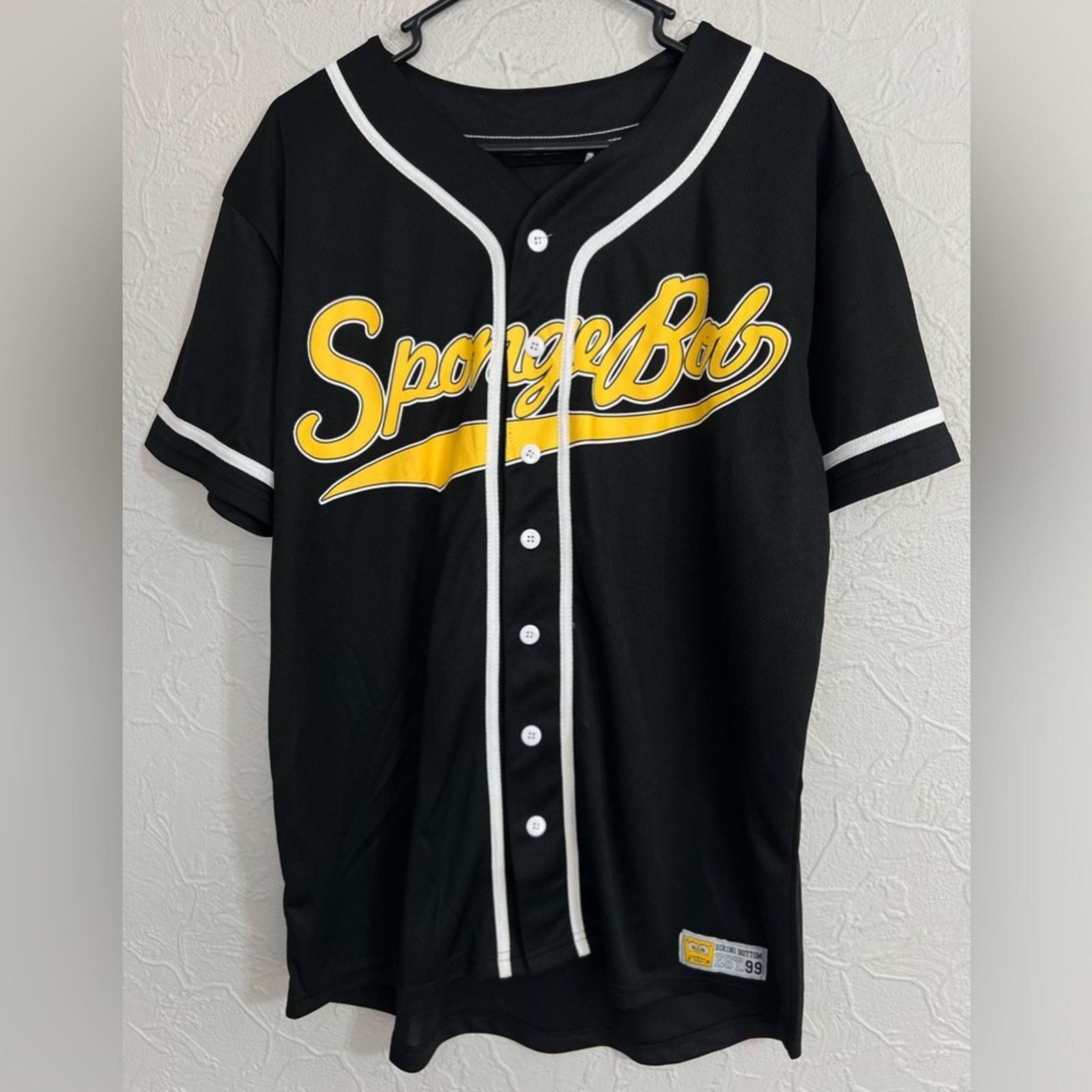 Nickelodeon Nickelodeon Spongebob Squarepants Baseball Jersey Authentic ...