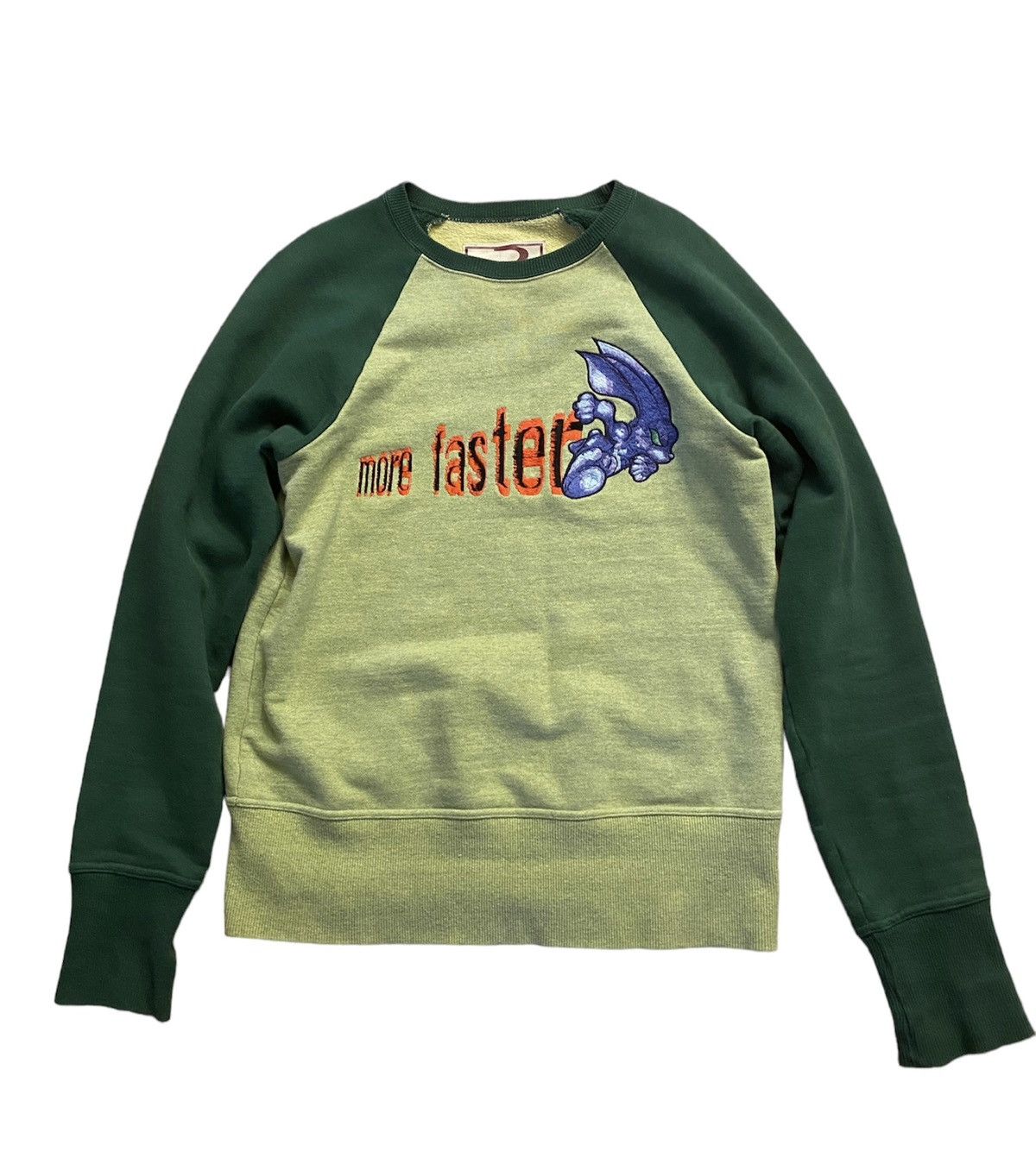 Beauty Beast Beauty:Beast Green More Faster Crewneck | Grailed