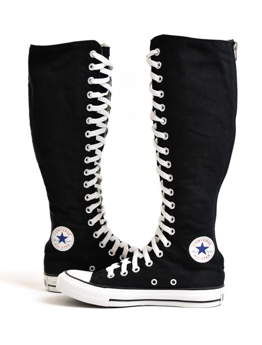 Converse CONVERSE All Star Chuck Taylor Knee High Raver Punk Sneaker ...