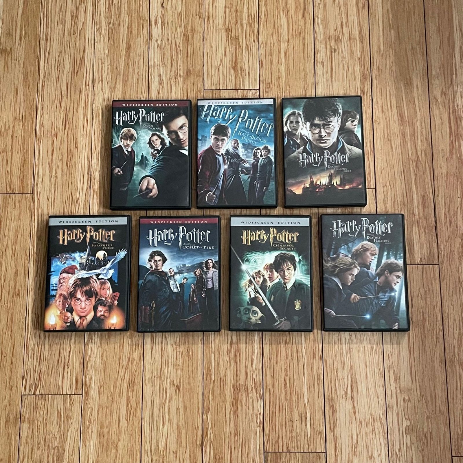 Blank Lot of (7) Harry Potter DVDs films movie classic fantasy | Grailed