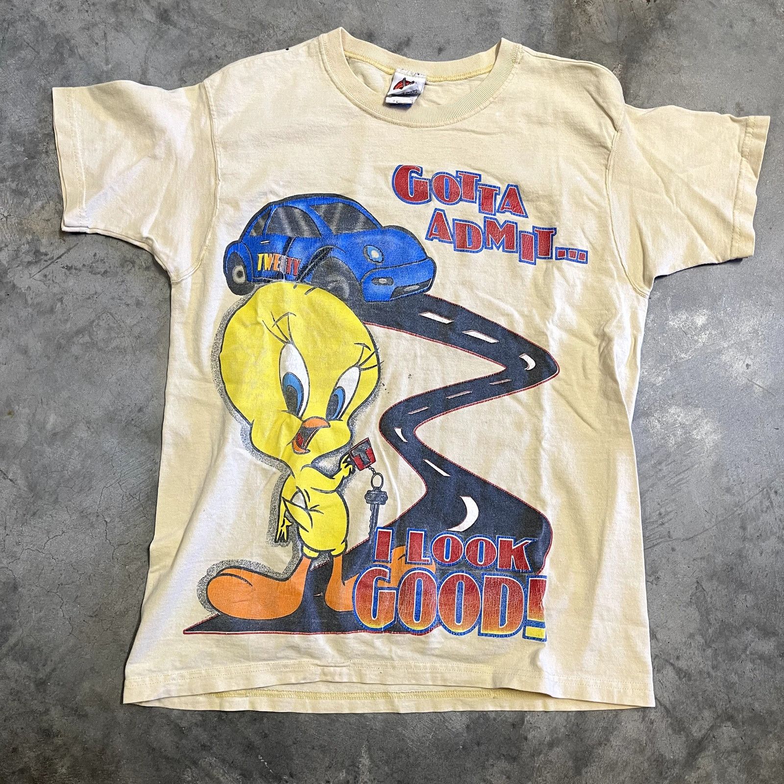 Warner Bros Looney Tunes Tweety Bird T-Shirt | Grailed