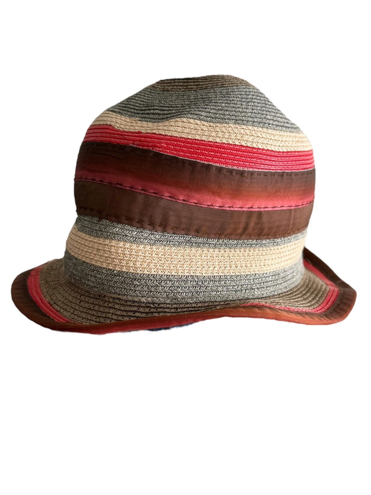 Prada SzL Basket Weave Gradient Hat | Grailed