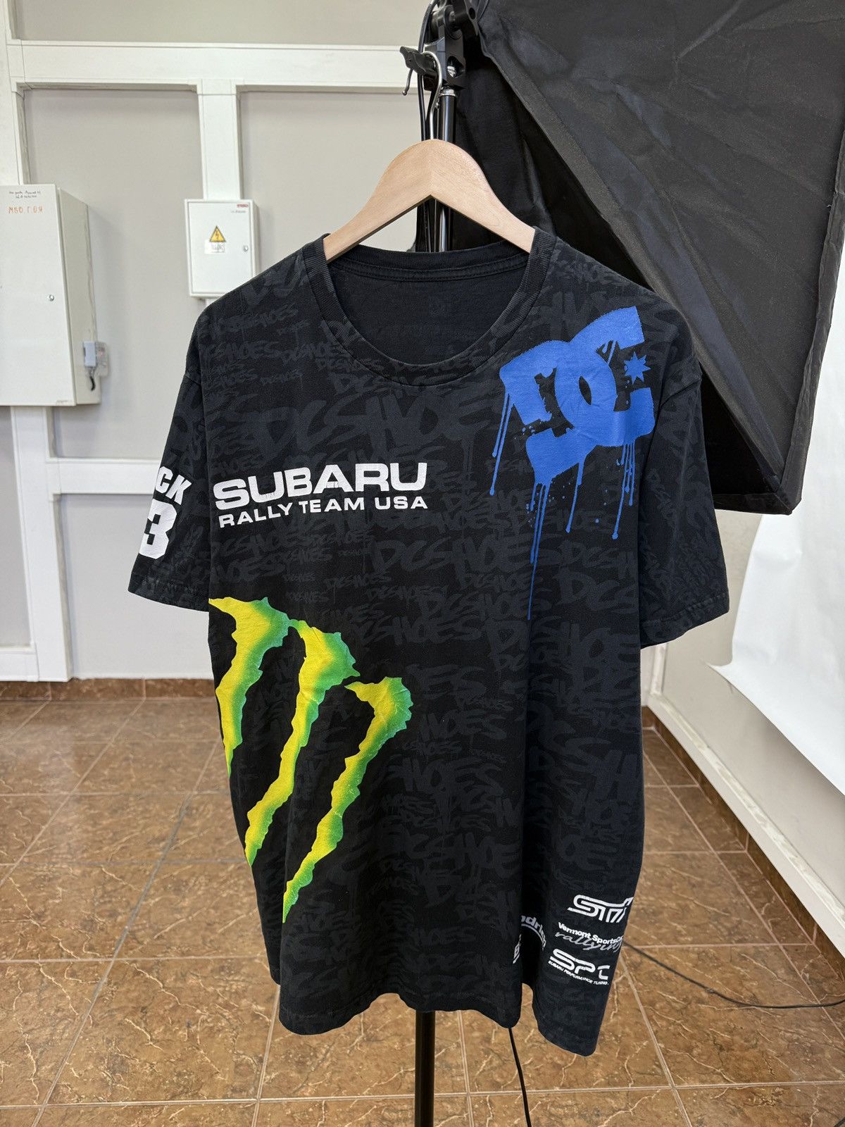 Dc × Ferrari × Racing 🇺🇸 Vintage 90s Subaru DC Monster Energy Rally ...